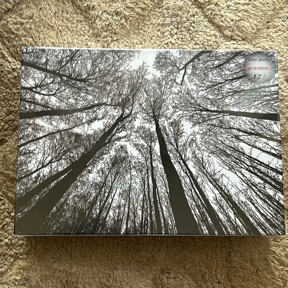 Games | Nwt Forest Puzzle Black White 100 Pieces 75 X 50cm | Poshmark